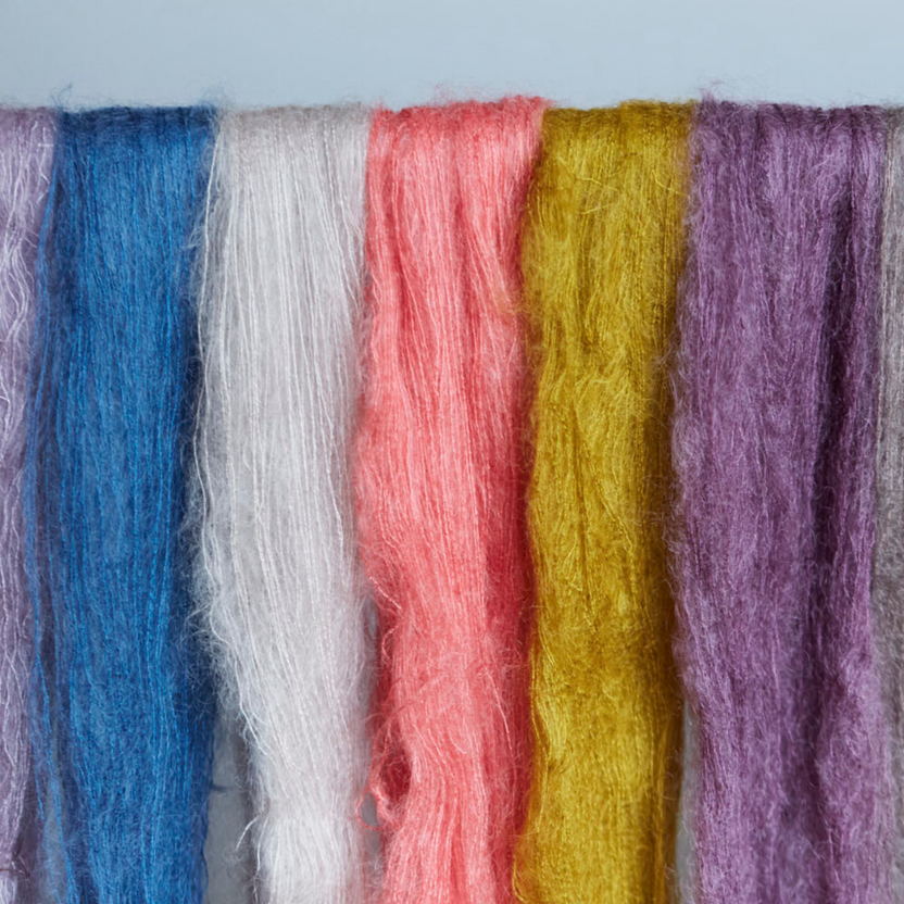 Bonmoher Lace Weight Yarn | 60% Super Kid Mohair, 40% Silk — Revolution ...