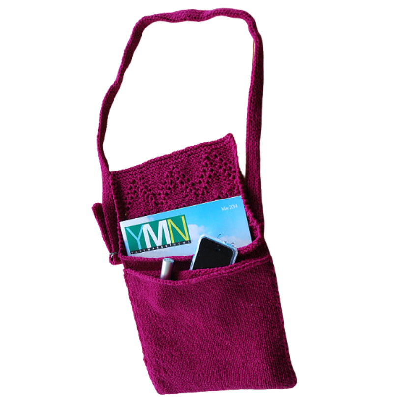 Folded Purse Pattern - Lana Boucle Worsted | Revolution Fibers