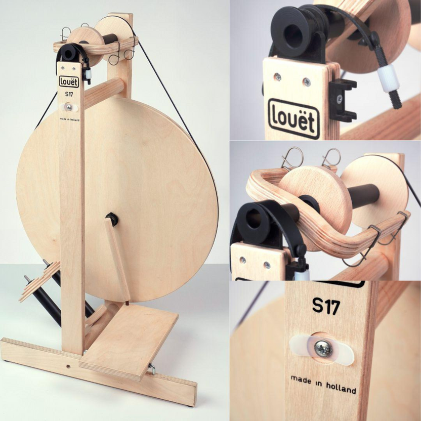 Smooth & Efficient Louet Spinning Wheels | Revolution Fibers ...