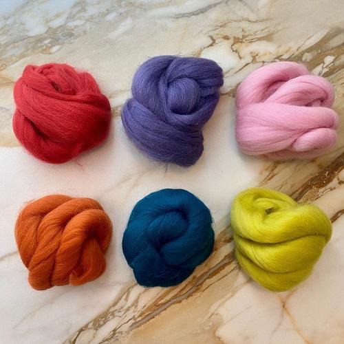 Wool Roving for Spinning & Felting | Revolution Fibers — Revolution Fibers