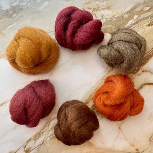 Stunning Dyed Wool Roving for Fiber Arts | Revolution Fibers ...