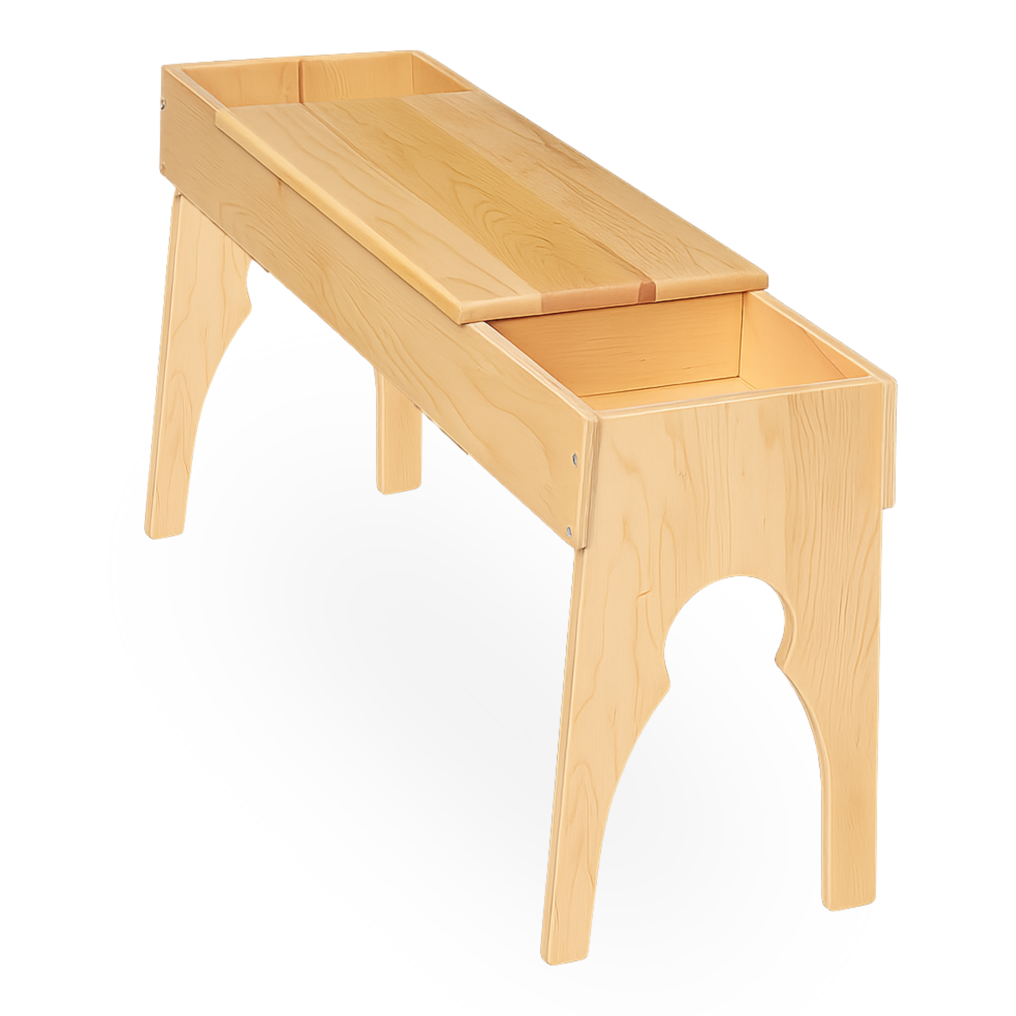 Leclerc Open End Weaving Bench – Solid Maple Loom Bench for Weavers ...