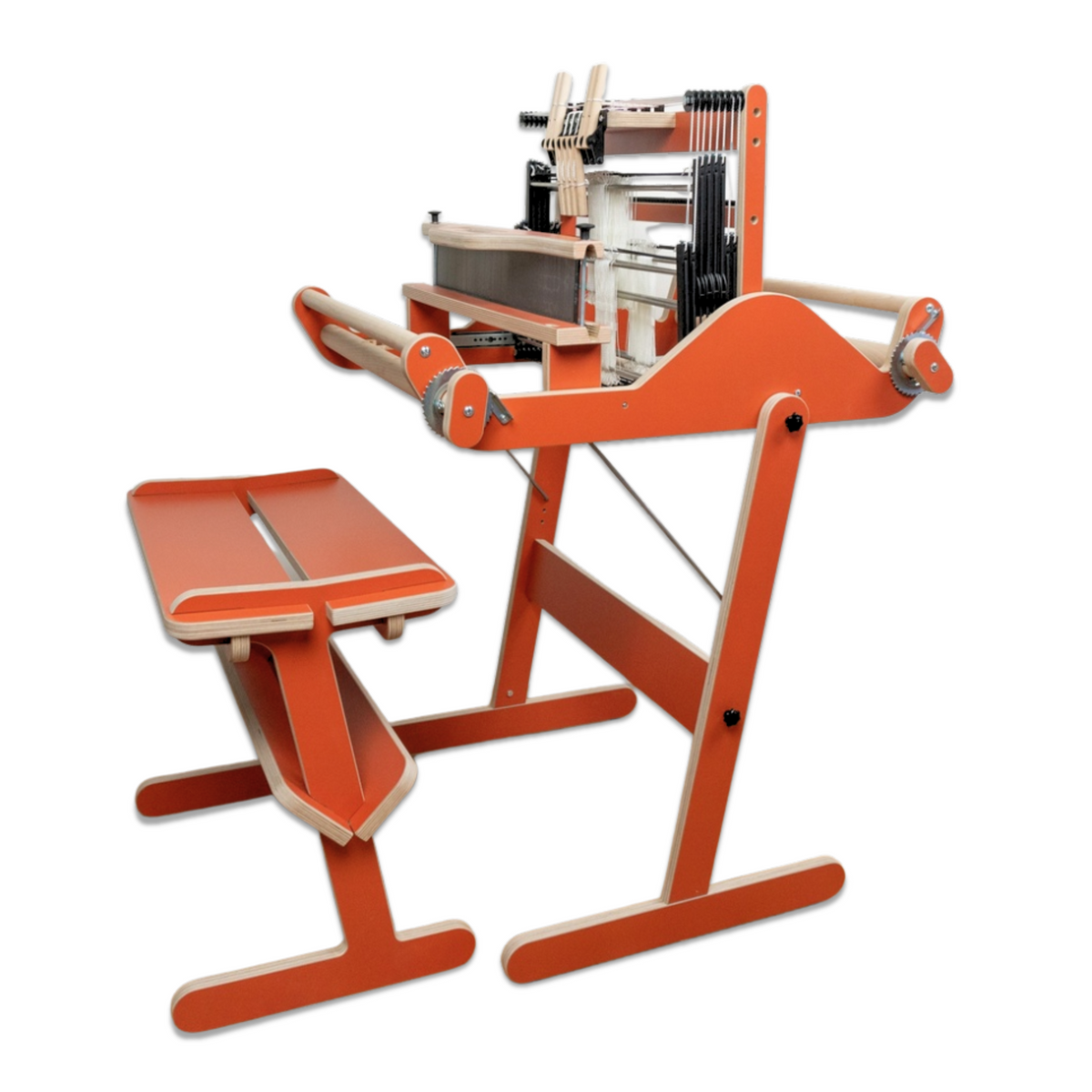 Louet Harmony Table Loom Complete Set - Terracotta | 8-Shaft Weaving ...