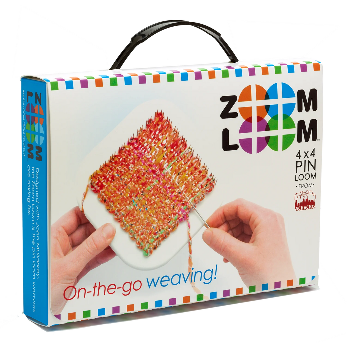 Schacht Zoom Loom | Portable 4x4 Pin Loom for Easy Weaving — Revolution ...