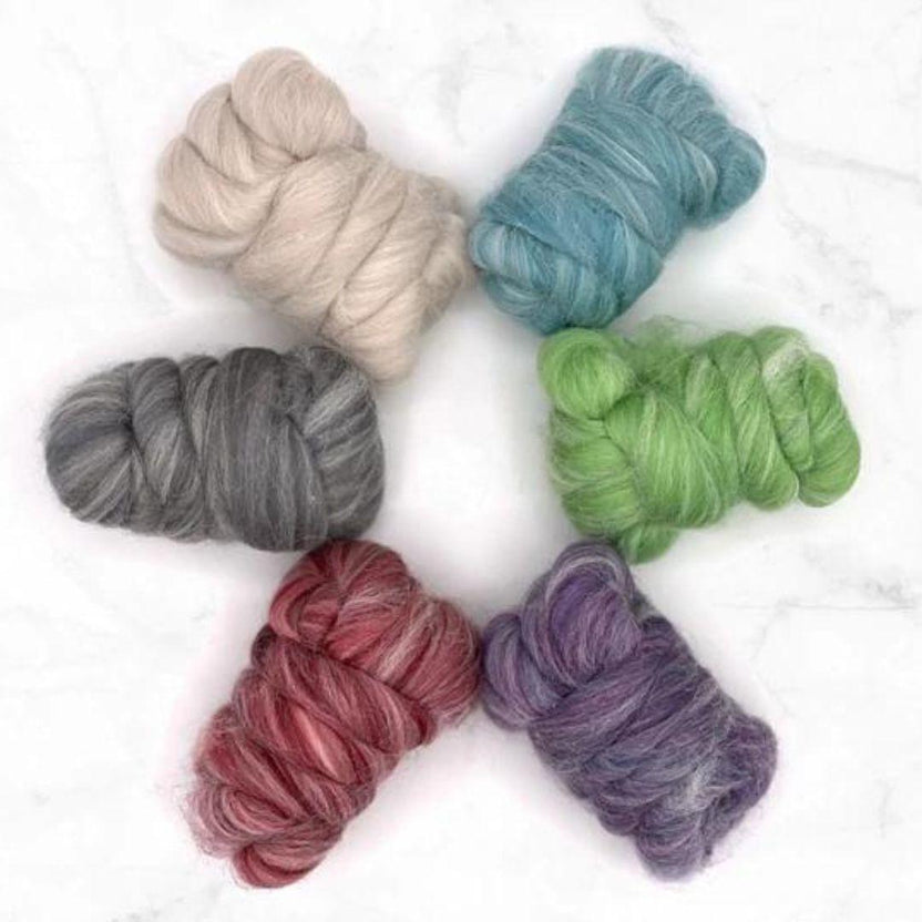 Stunning Dyed Wool Roving for Fiber Arts | Revolution Fibers ...