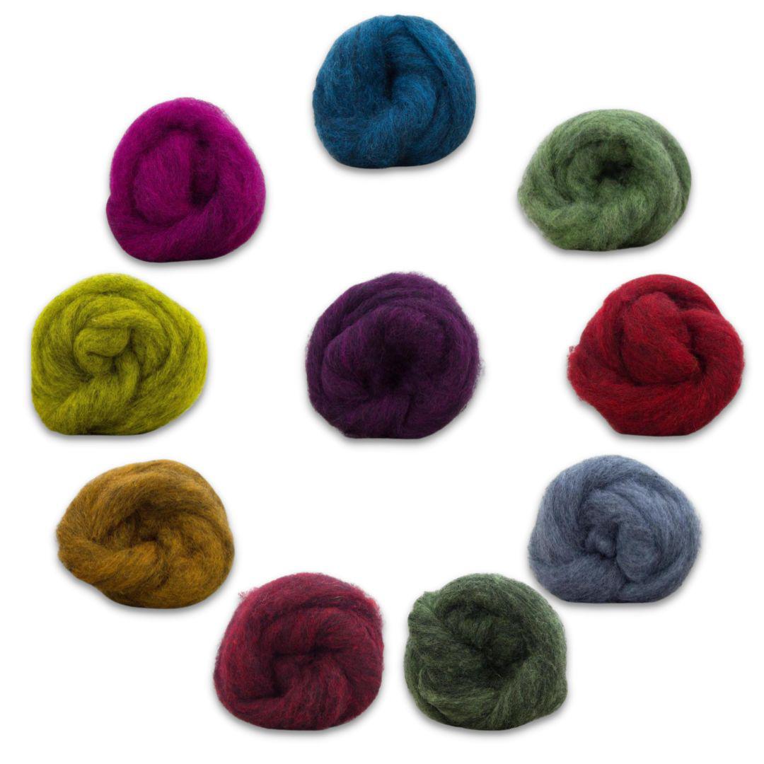 Wool Roving for Spinning & Felting | Revolution Fibers