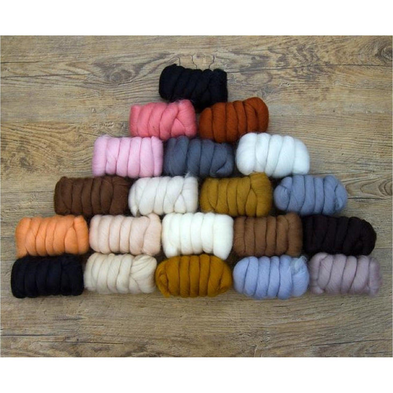 Mixed Merino Wool 20 Color Variety Pack | All Creatures (Naturals) 500 ...