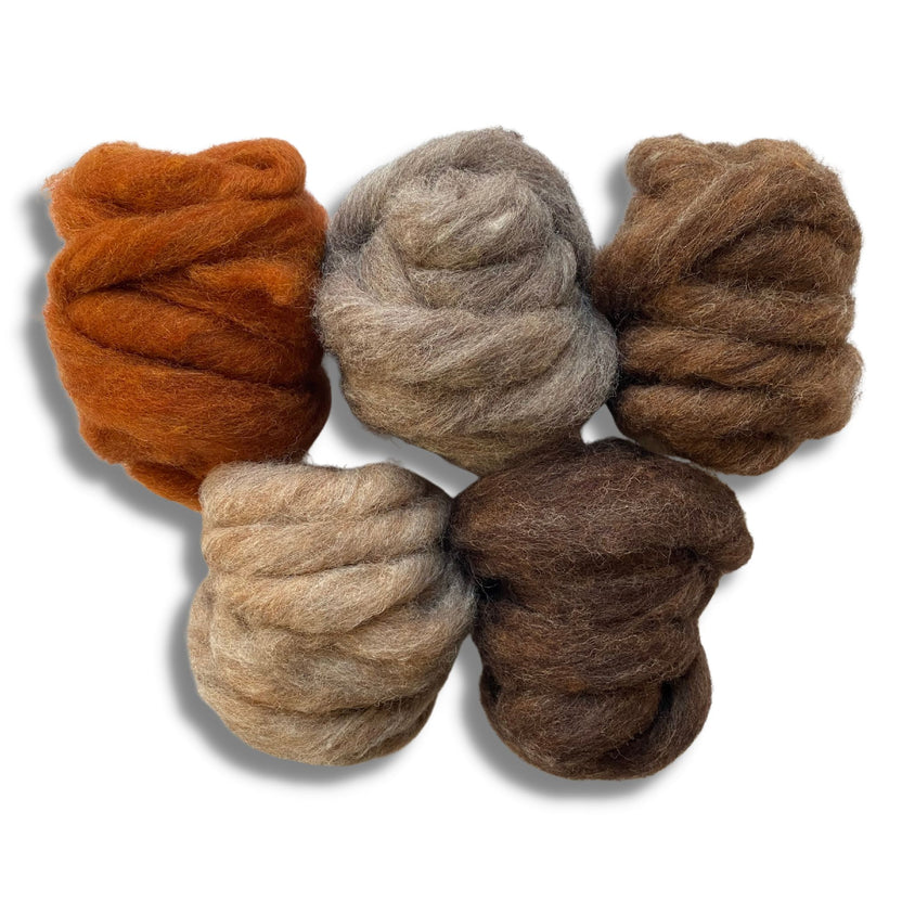 Undyed Wool Roving Tops for Custom Creations | Revolution Fibers ...