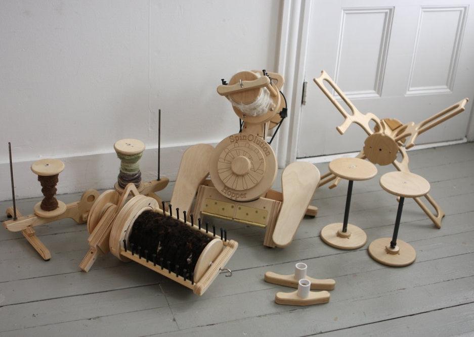 SpinOlution Hopper Spinning Wheels | Revolution Fibers
