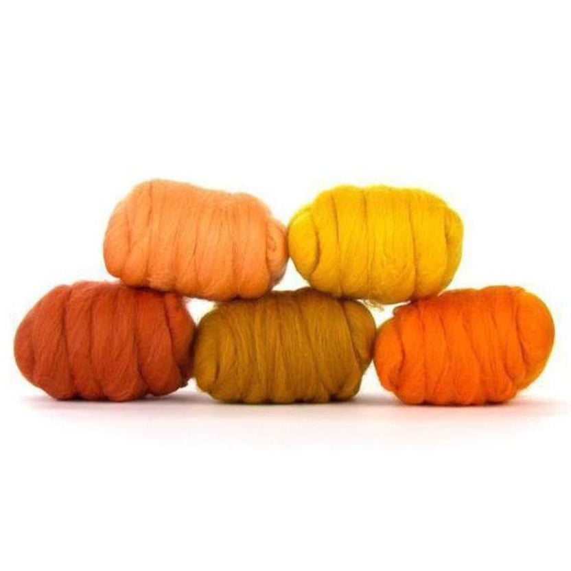 Stunning Dyed Wool Roving for Fiber Arts | Revolution Fibers ...