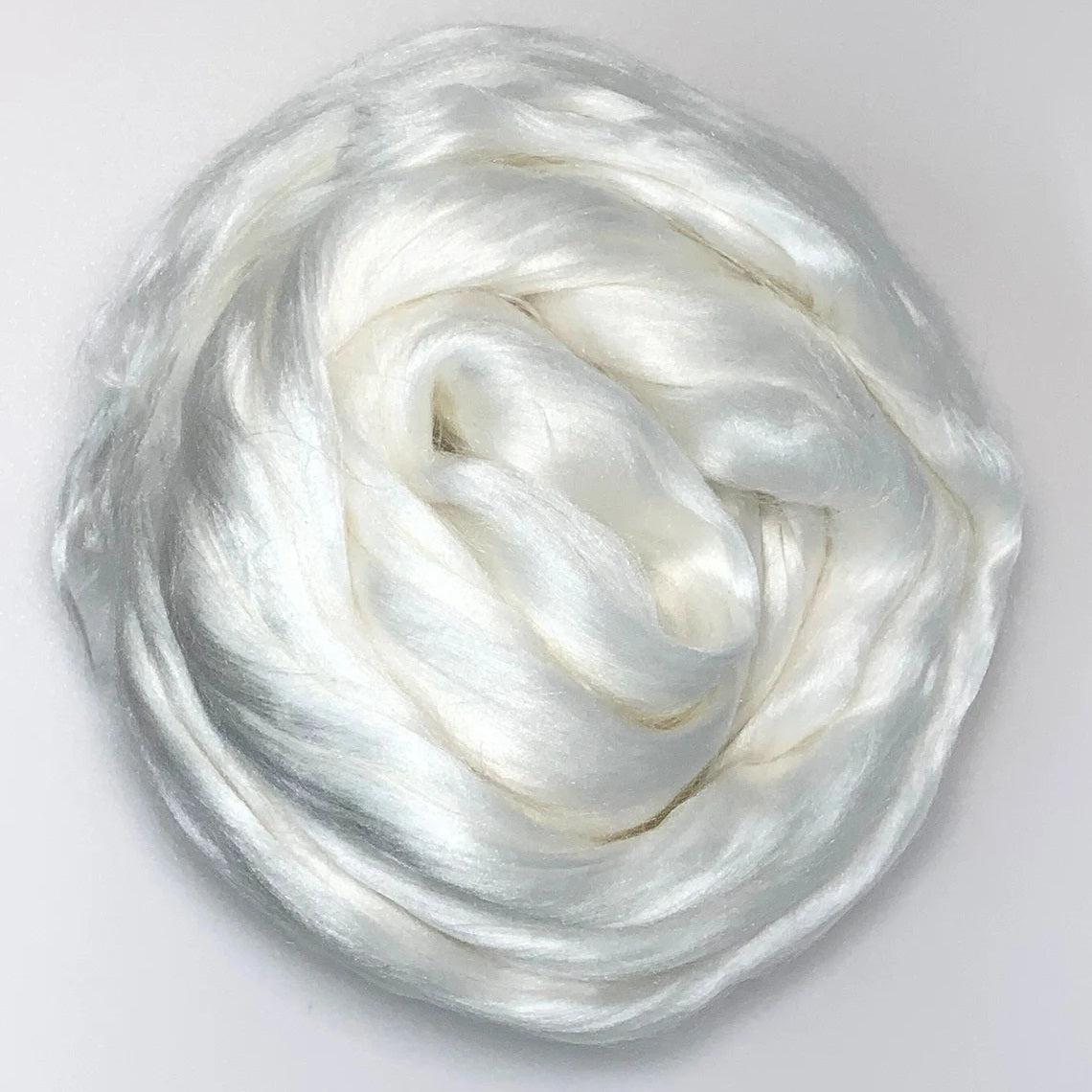 Grade A Mulberry Silk Fiber | Revolution Fibers